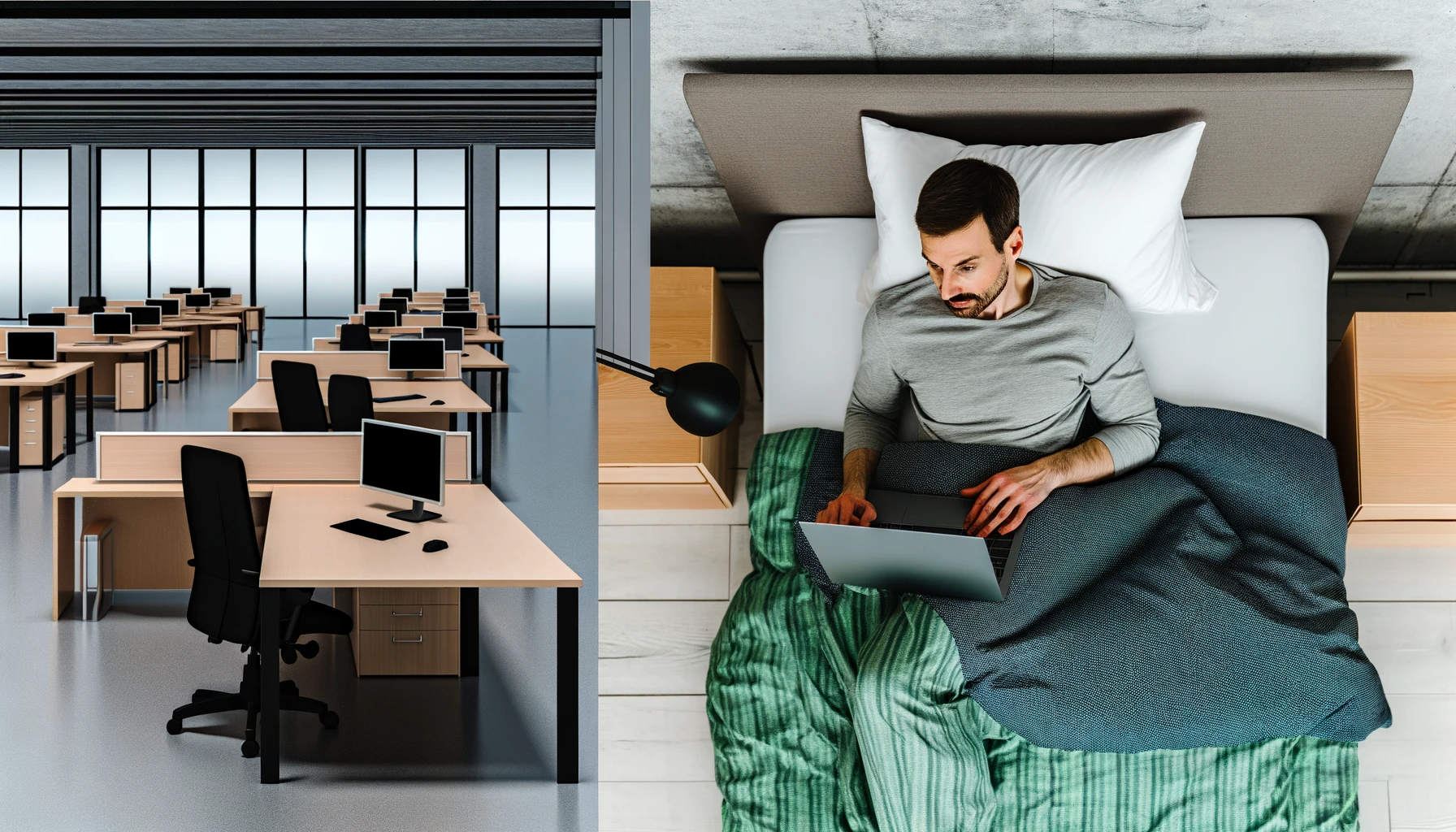 Office vs remote work - The Impact on Modern Business - KIT CENTER